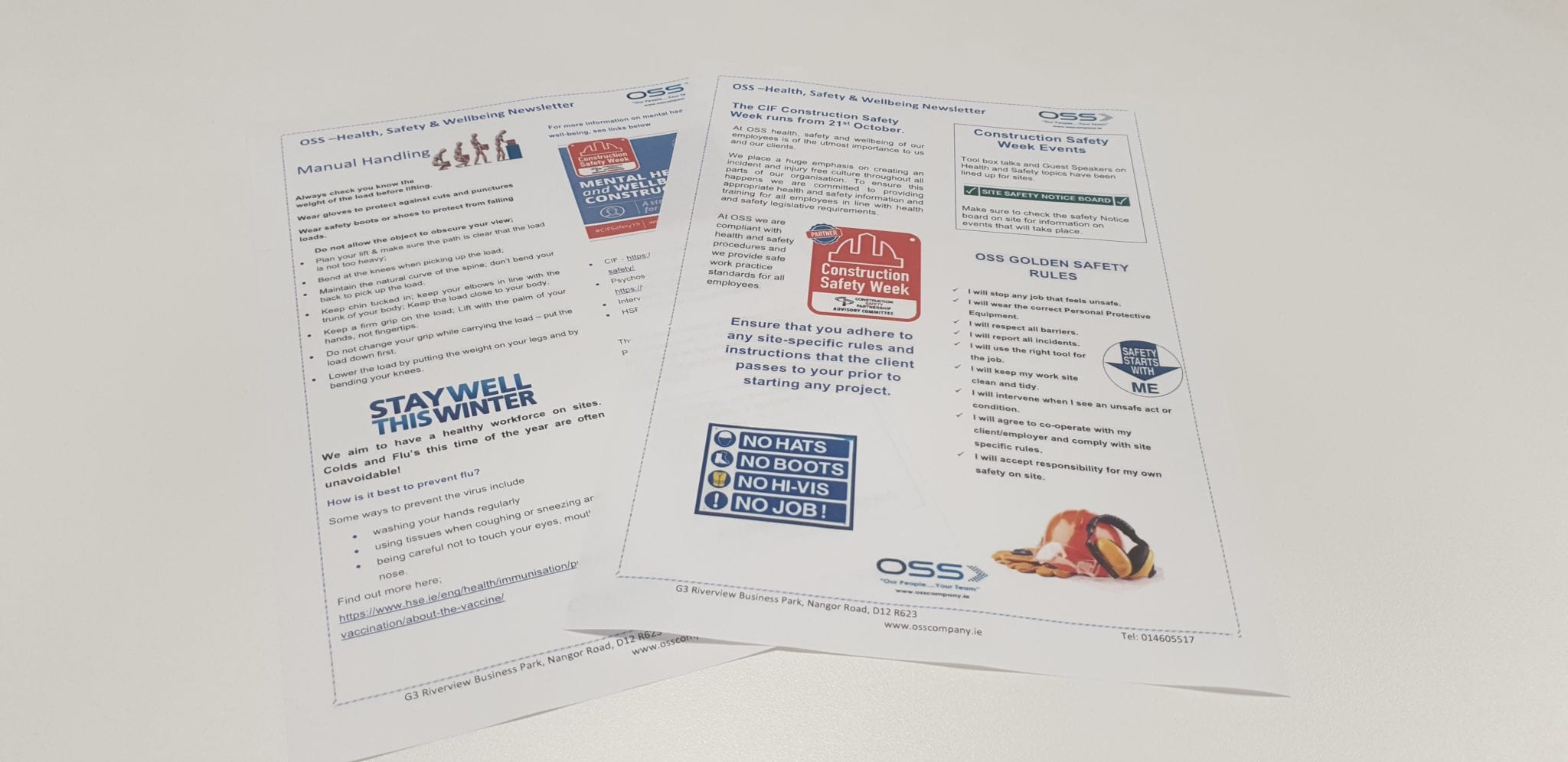 Construction Safety Week 2019 - OSS