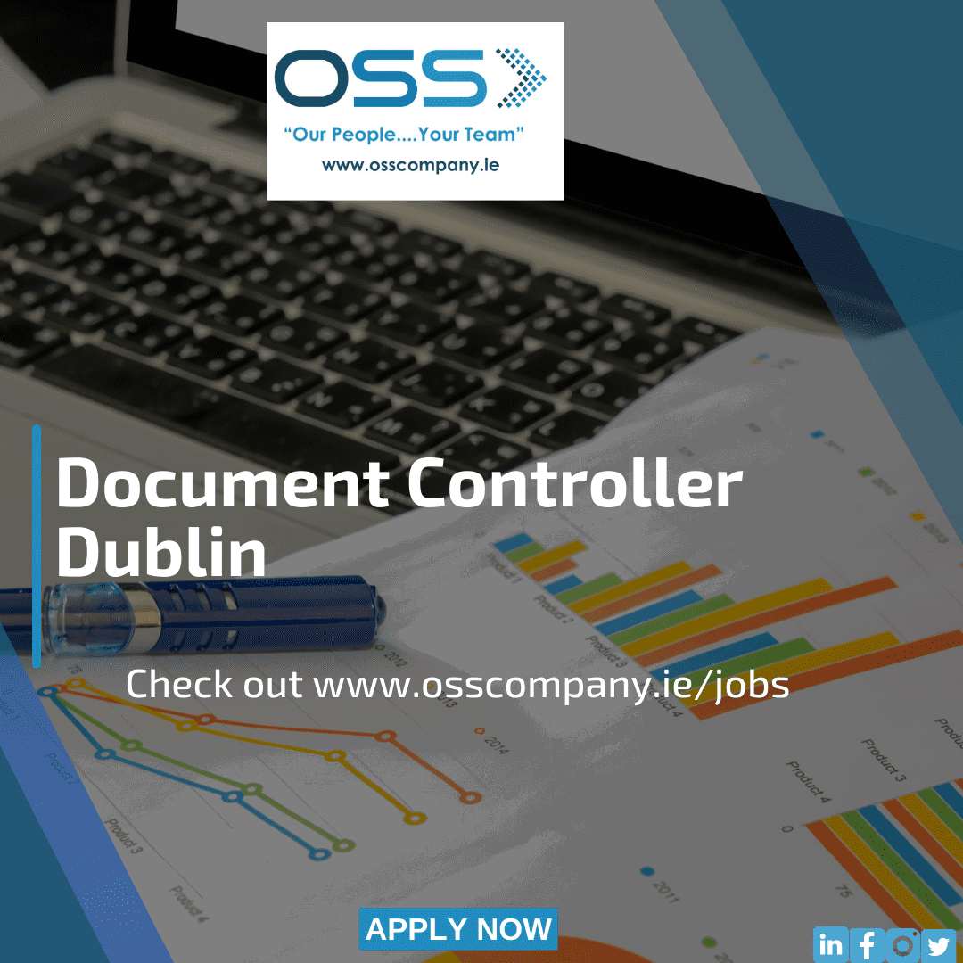 Document Controller Vacancy for Dublin City Centre Project